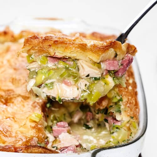 Turkey and Ham Pie - Erren's Kitchen