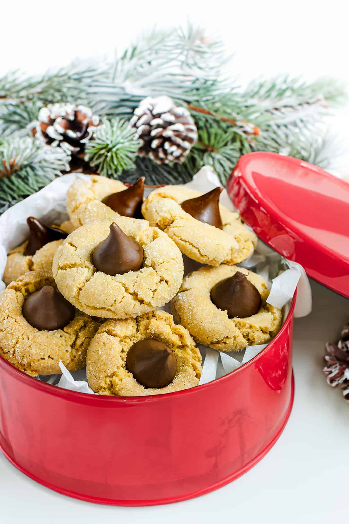 Peanut Butter Kiss Blossom Cookies | Erren's Kitchen