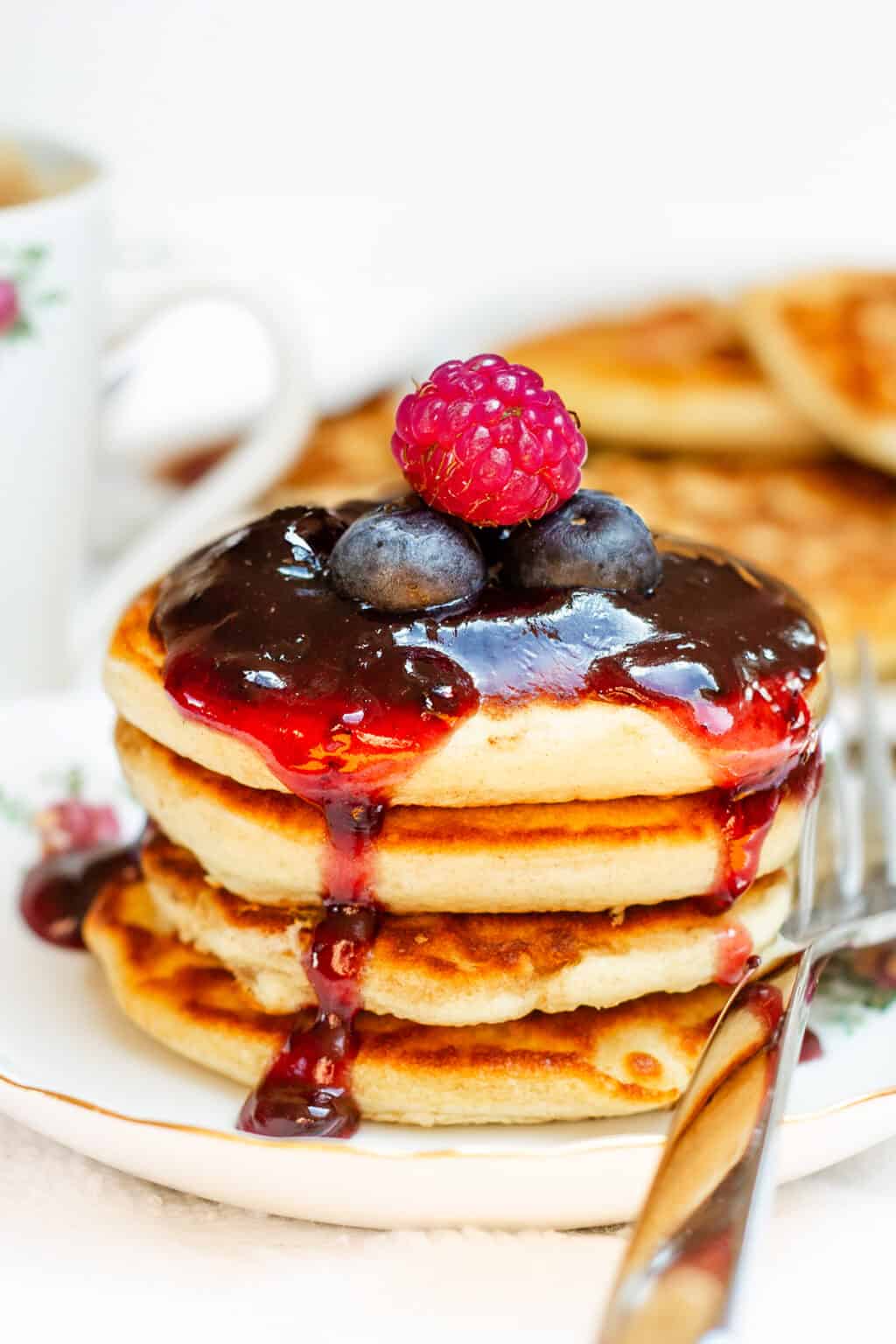 Scotch Pancakes (Drop Scones) | Erren's Kitchen