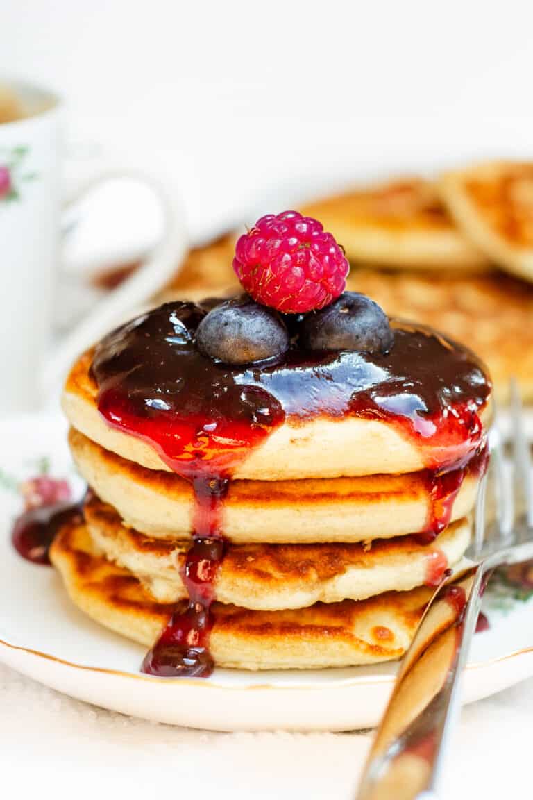 Scotch Pancakes (Drop Scones) | Erren's Kitchen