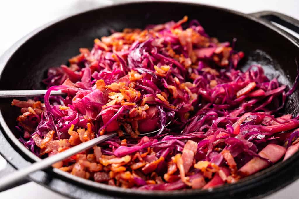 Braised Purple Cabbage