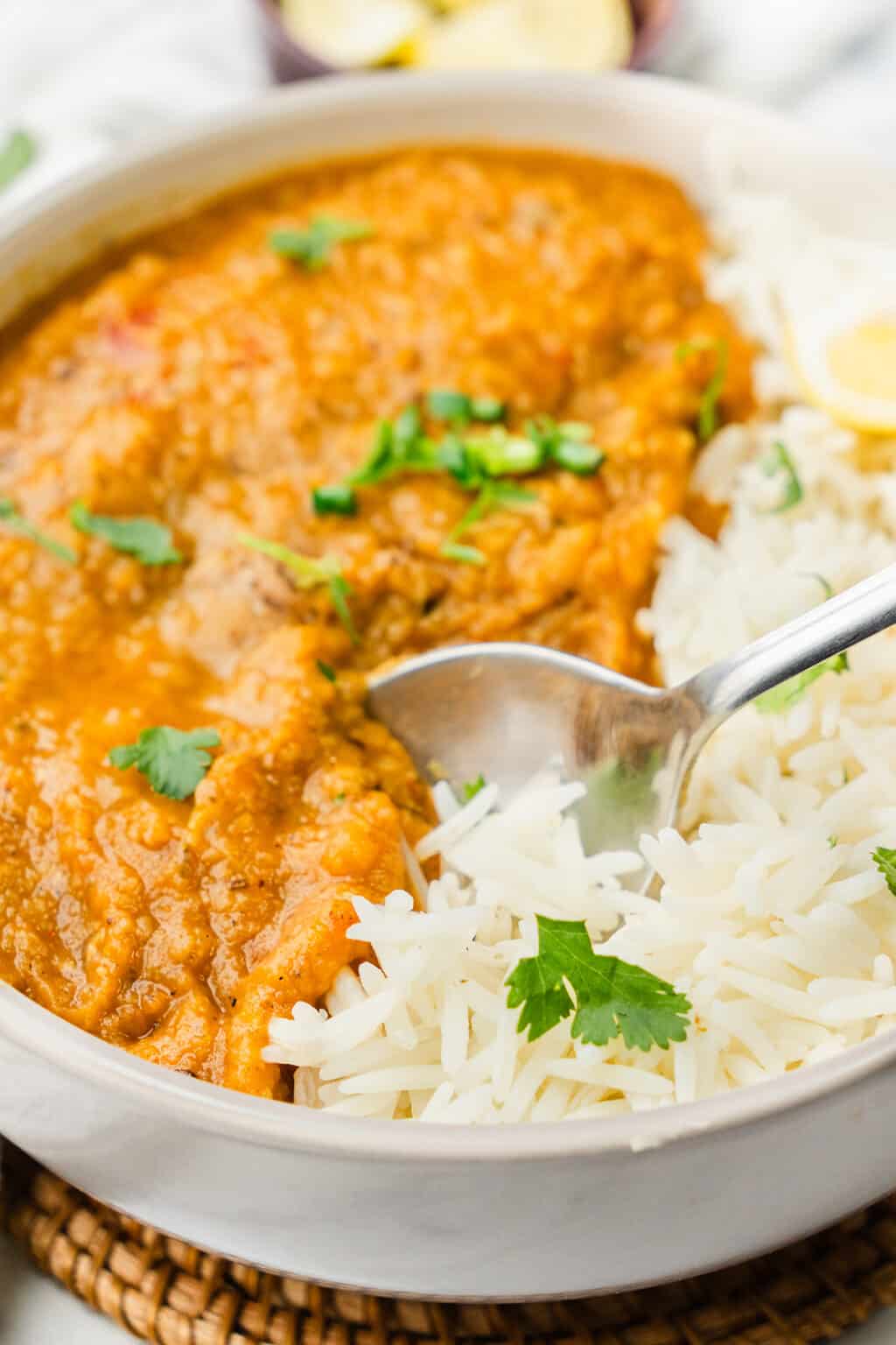 Red Lentil Dahl Curry