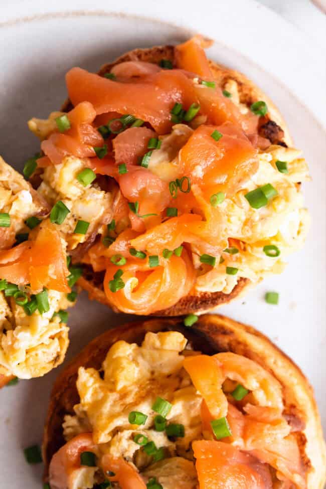 Smoked Salmon & Eggs