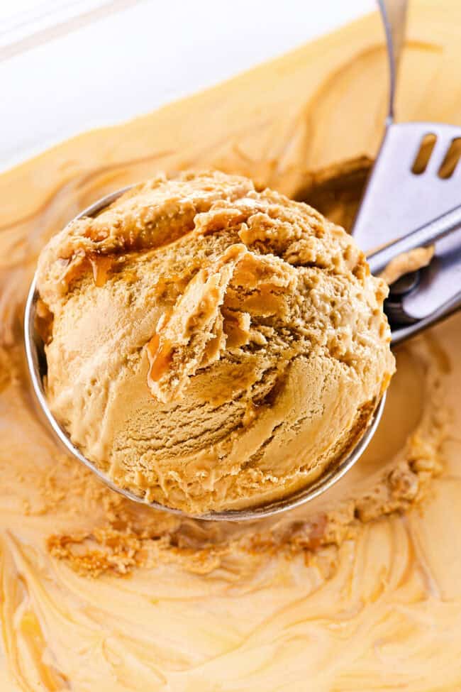 The Easiest Salted Caramel Ice Cream Recipe