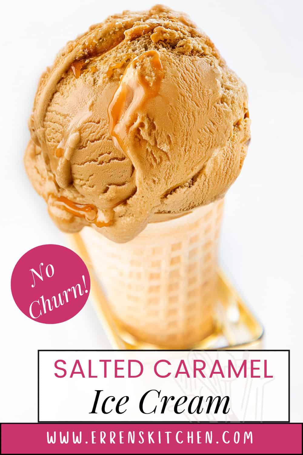 The Easiest Salted Caramel Ice Cream Recipe