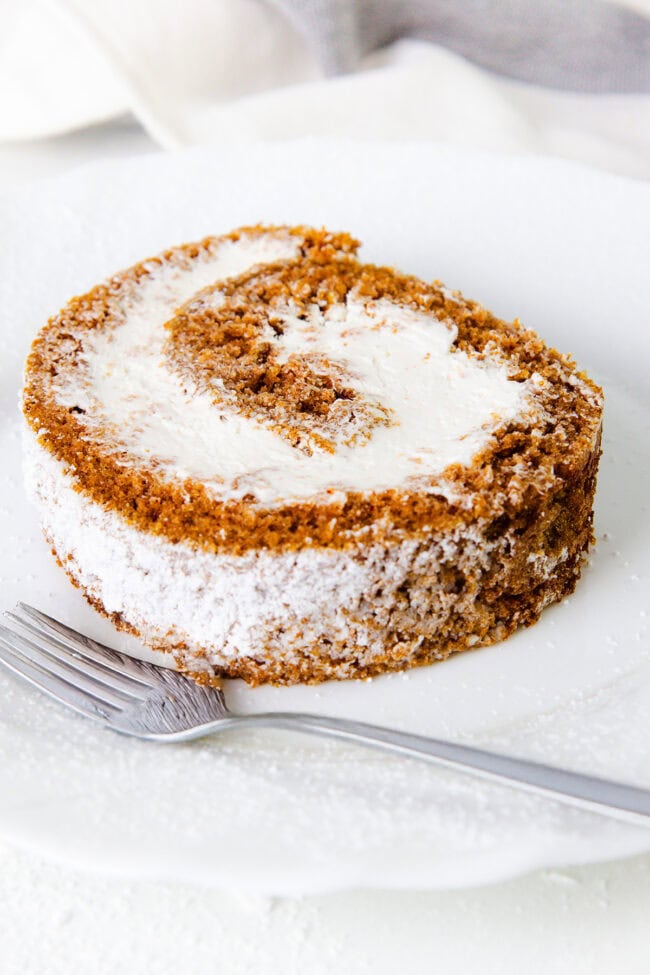 Pumpkin Swiss Roll