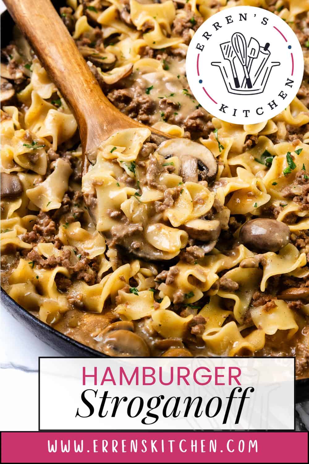 One Pot Hamburger Stroganoff