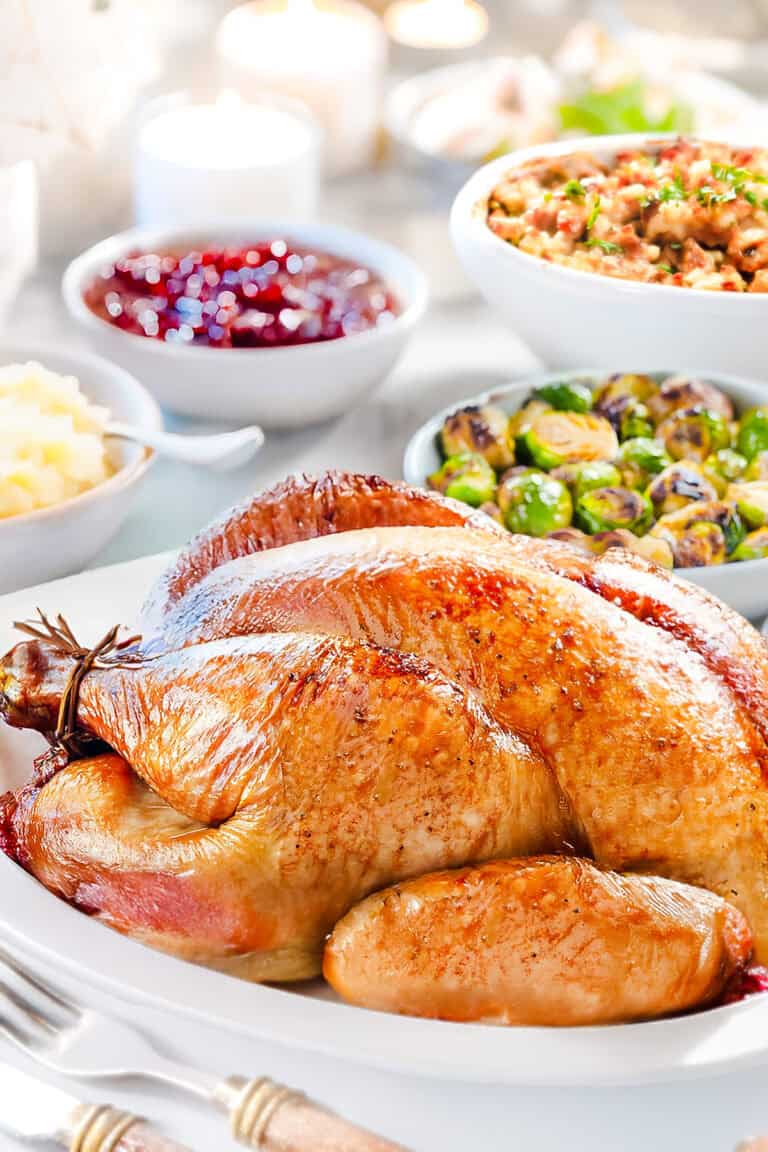 Overnight Slow Roasted Turkey
