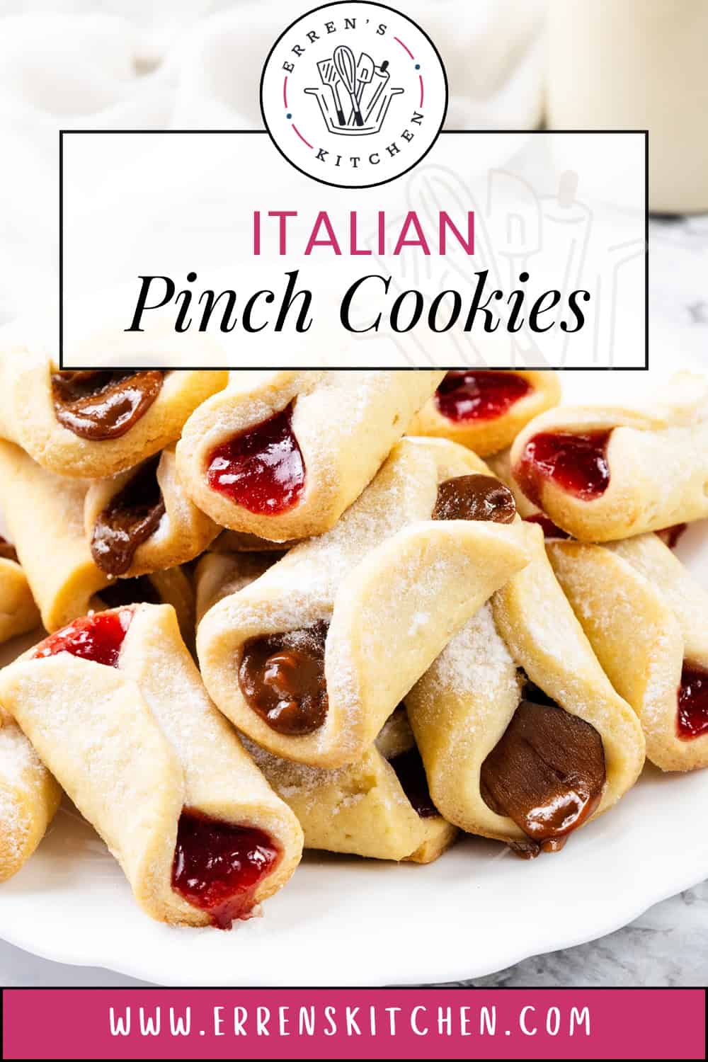 Italian Pinch Cookies - Erren's Kitchen
