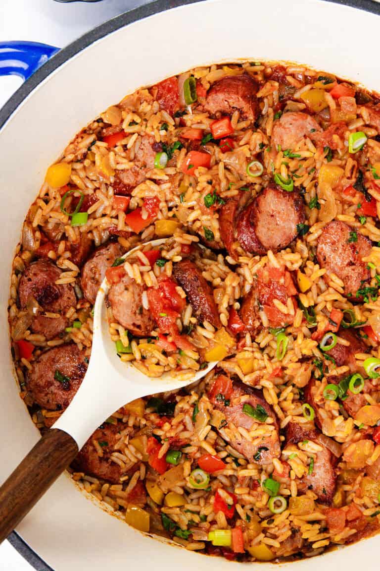 One Pot Sausage and Rice