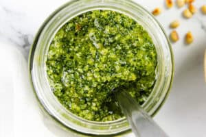 Quick & Easy Batch Pesto - Erren's Kitchen