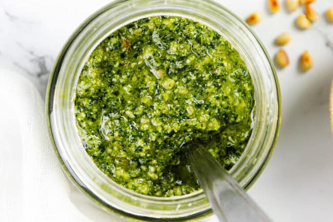 Quick & Easy Batch Pesto | Erren's Kitchen