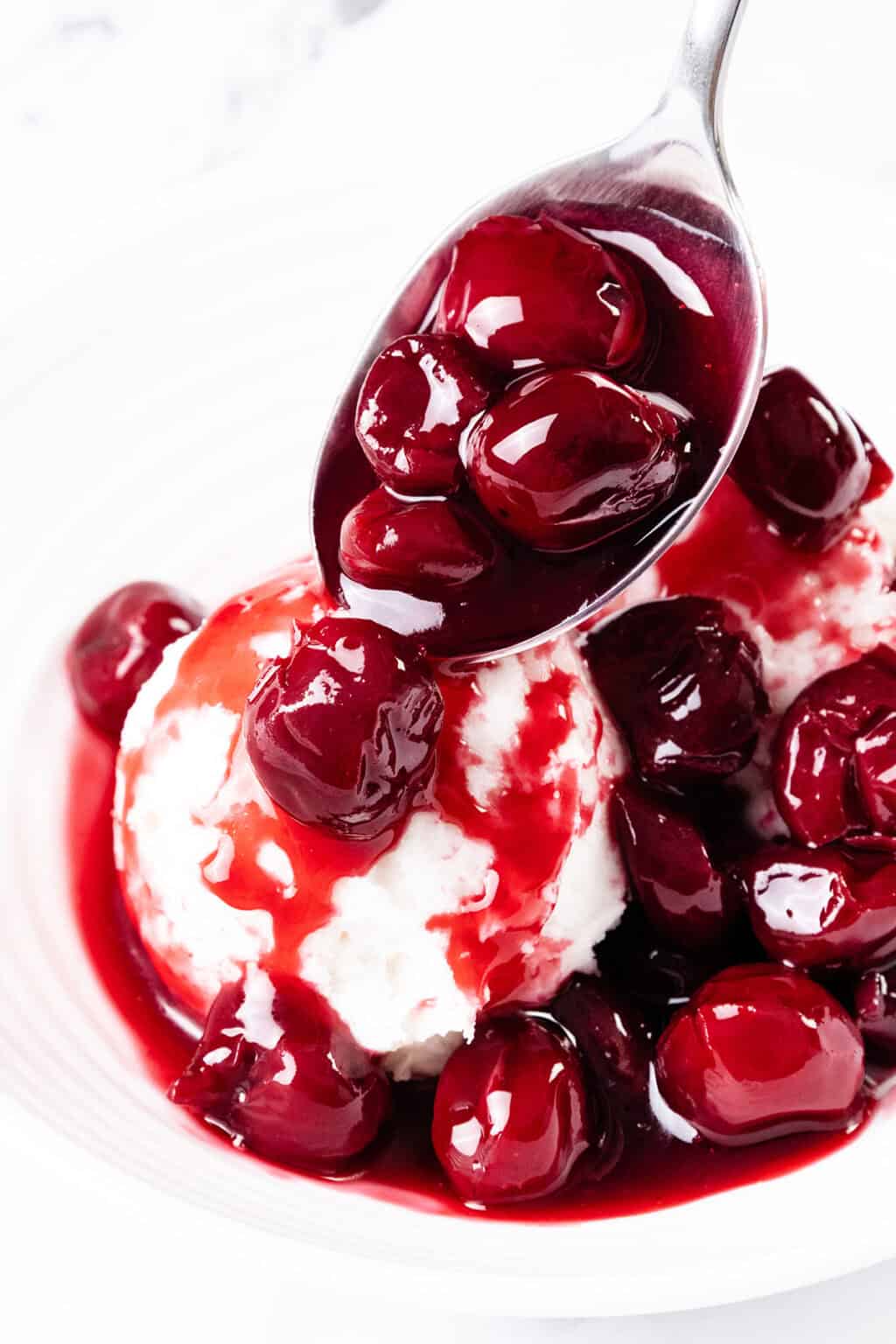 Flaming Cherries Jubilee