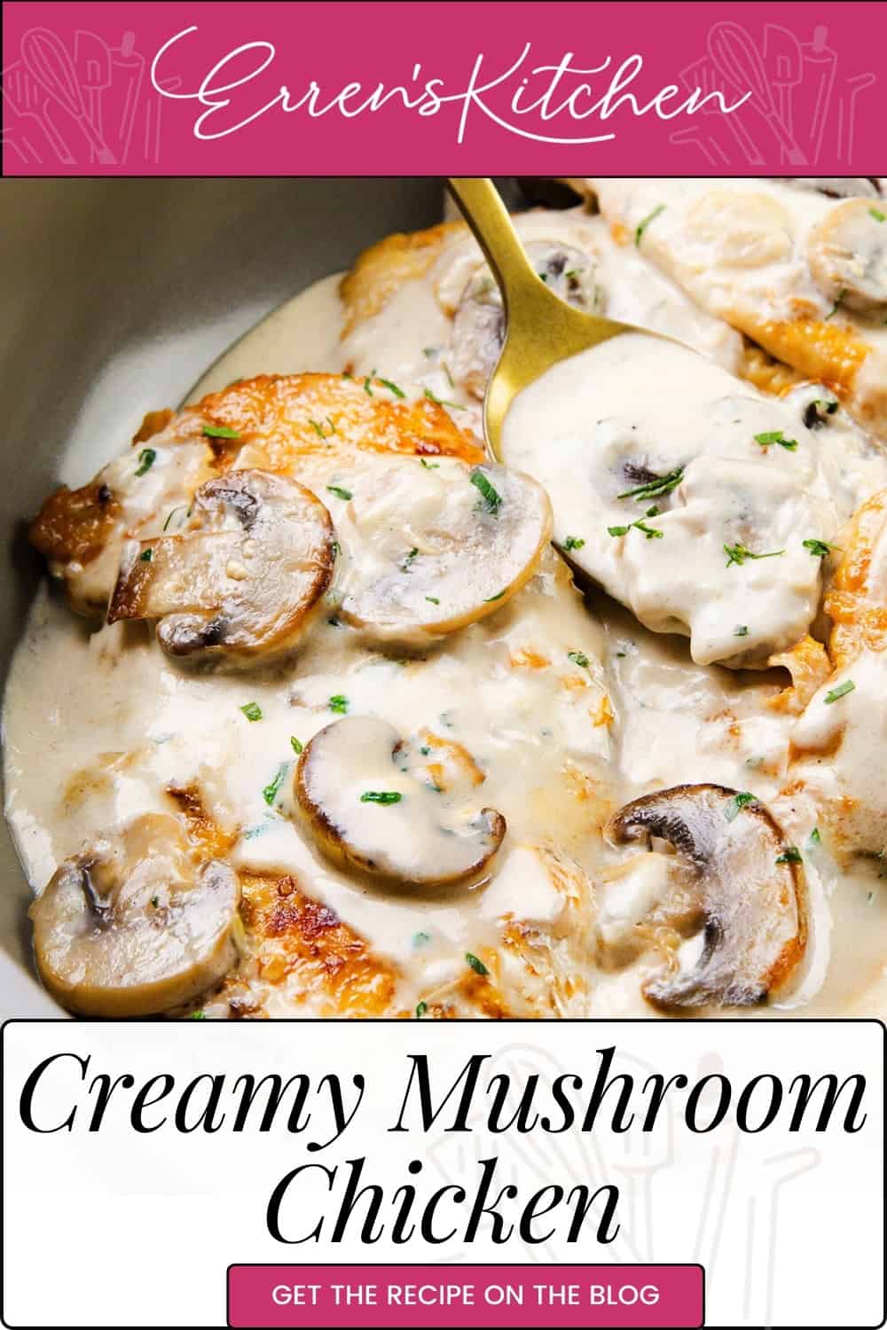 Chicken with Creamy Mushroom Sauce