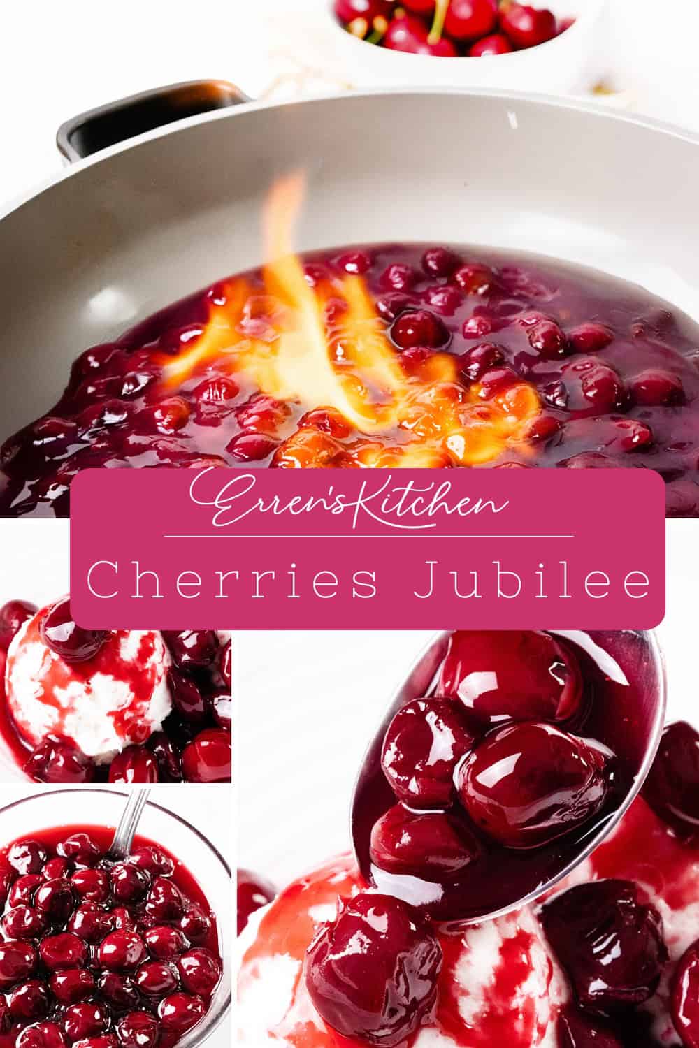 Flaming Cherries Jubilee