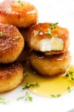 Crispy Breaded Fried Goat Cheese