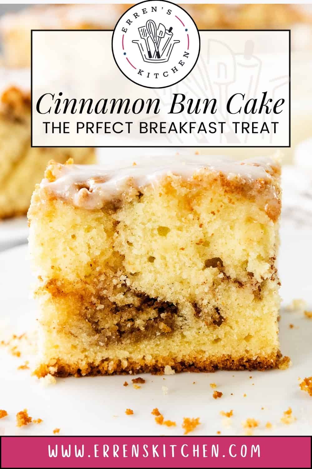 Cinnamon Bun Cake