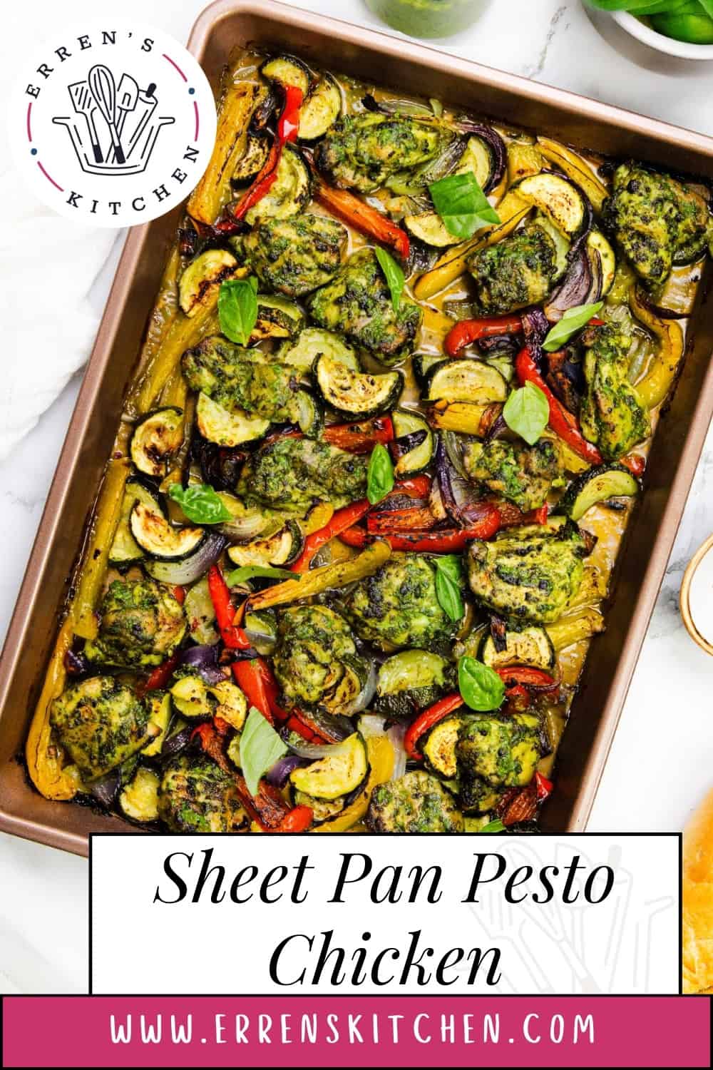 Sheet Pan Pesto Chicken