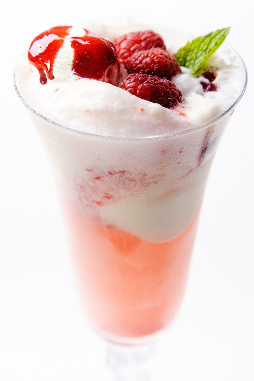 Sparkling Champagne Floats